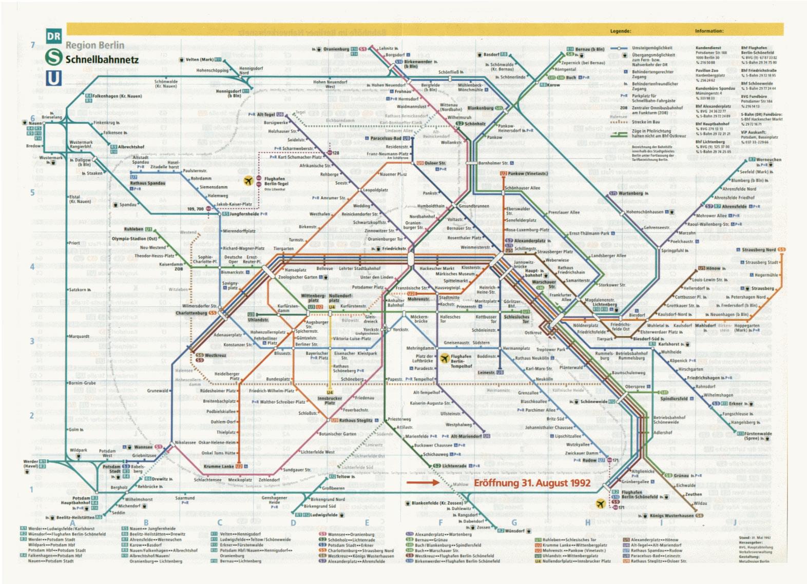 New Berlin rapid transit route map