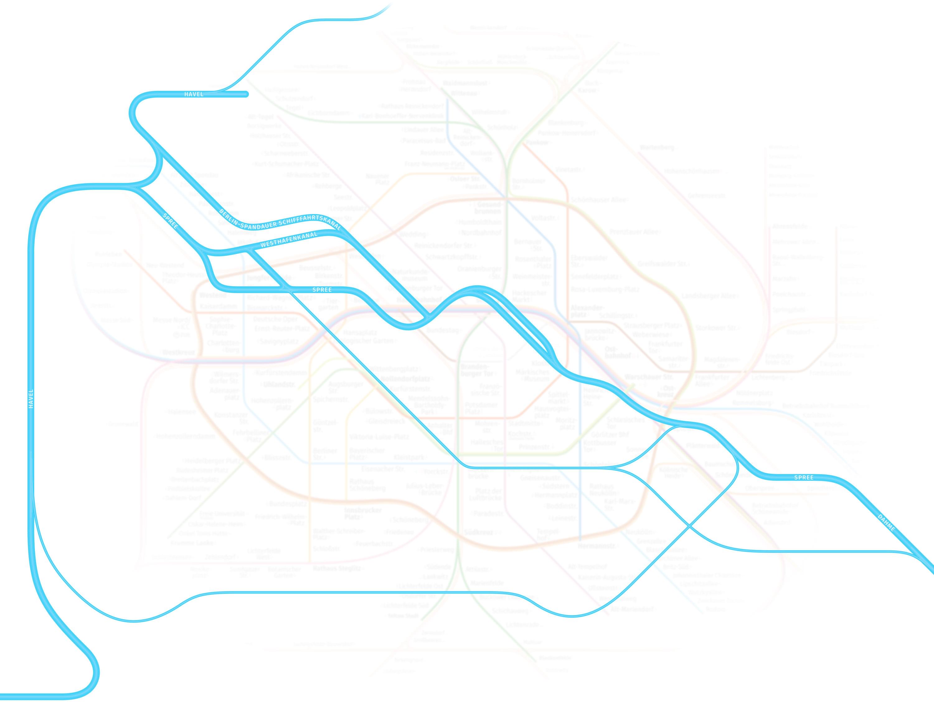 New Berlin rapid transit route map