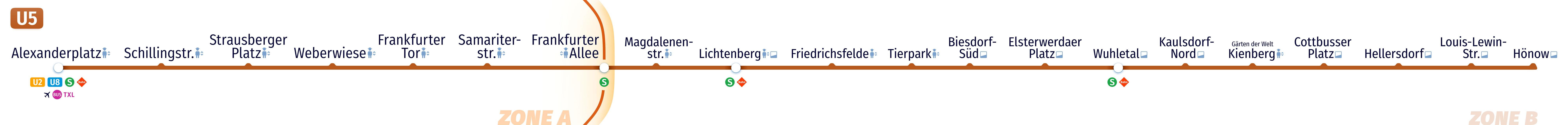 New Berlin rapid transit route map